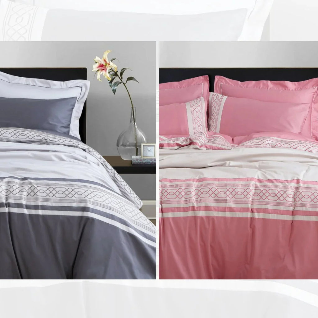 Elevate Your Sleep Sanctuary: Malako's Luxe Embroidered Bedding ...