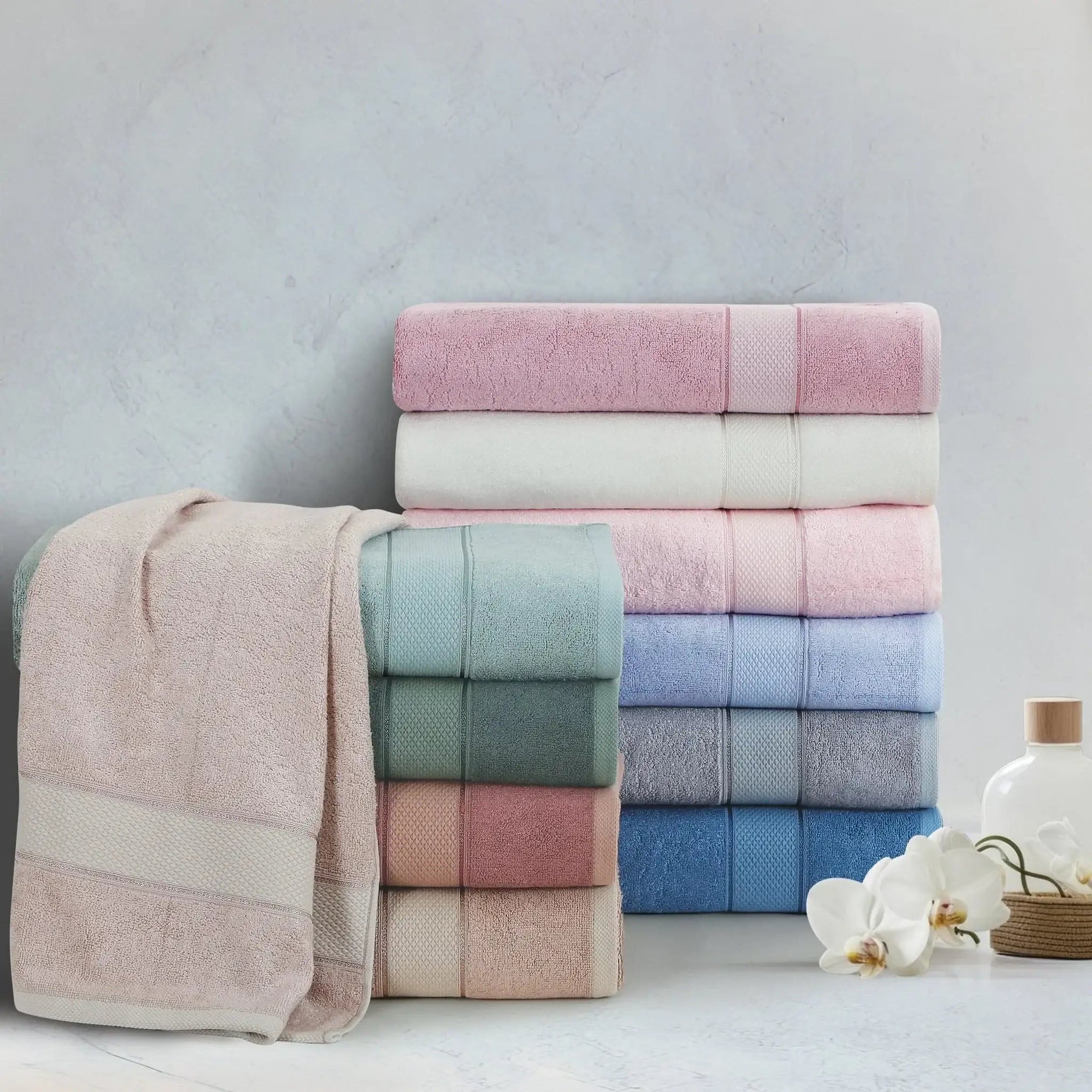 Bamboo Towels, Eco-friendly Bamboo Bath Towels India – MALAKO