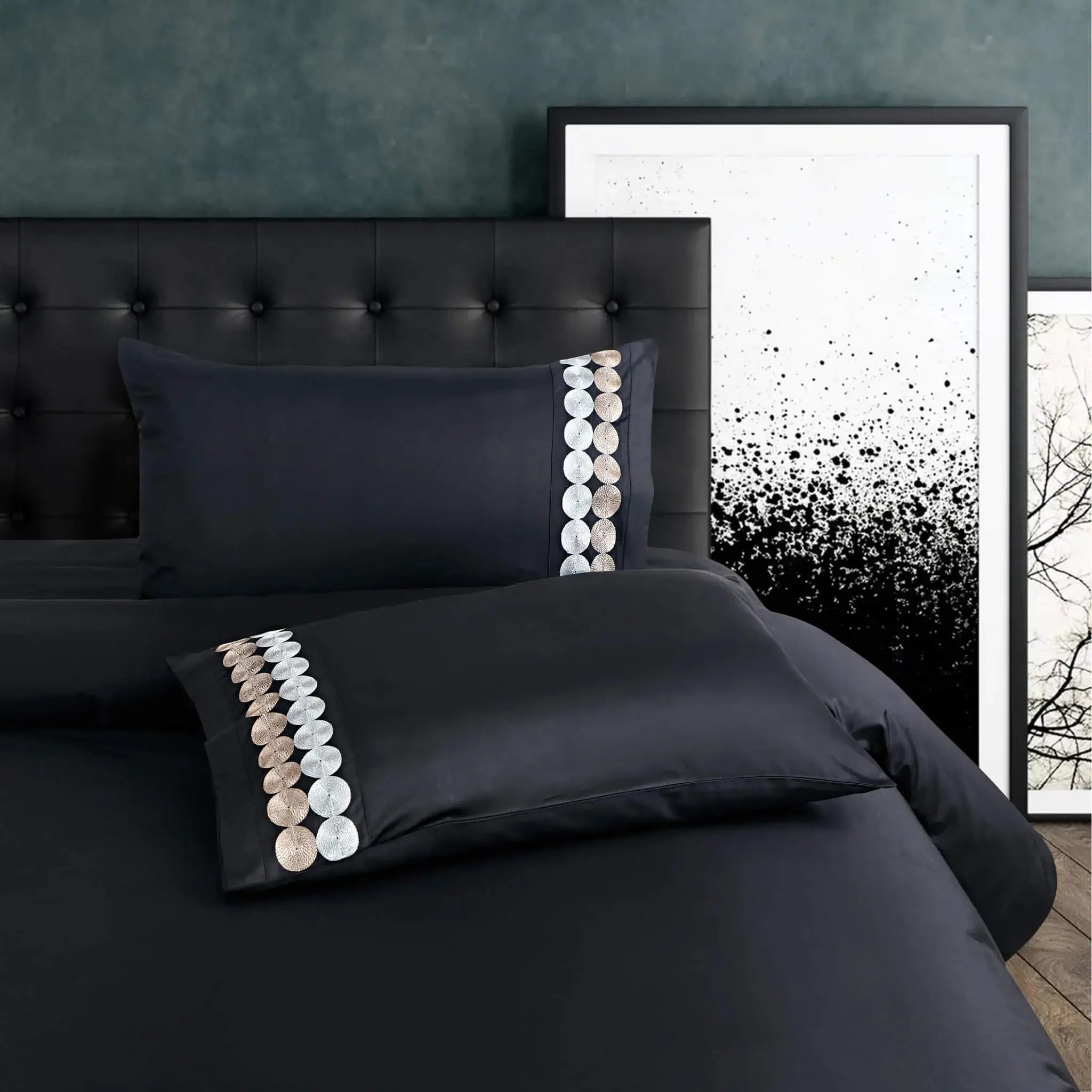 Embroidered bed sheets store